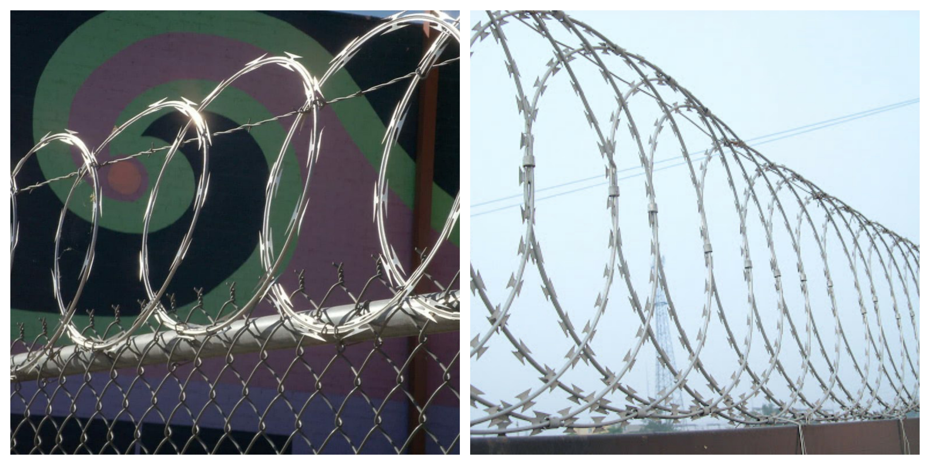 Flat wrap razor barbed wire concertina razor barbed wire - Razor Wire ...