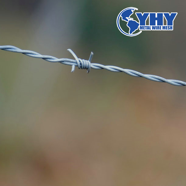 Barbed Wire Entanglement Wire hot-dipped galvanized Wire Roll 328 ft ...